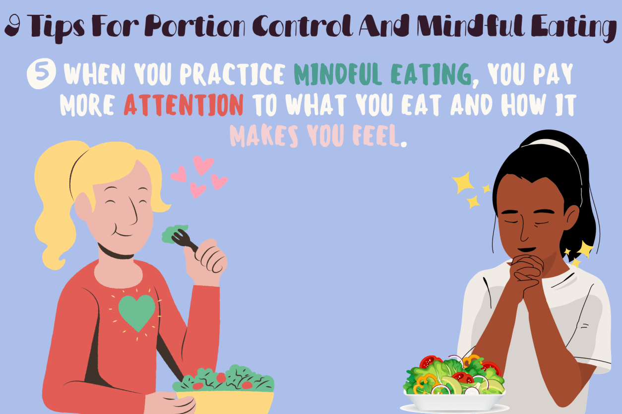 9 Simple Tips To Master Portion Control (Mindful Eating)