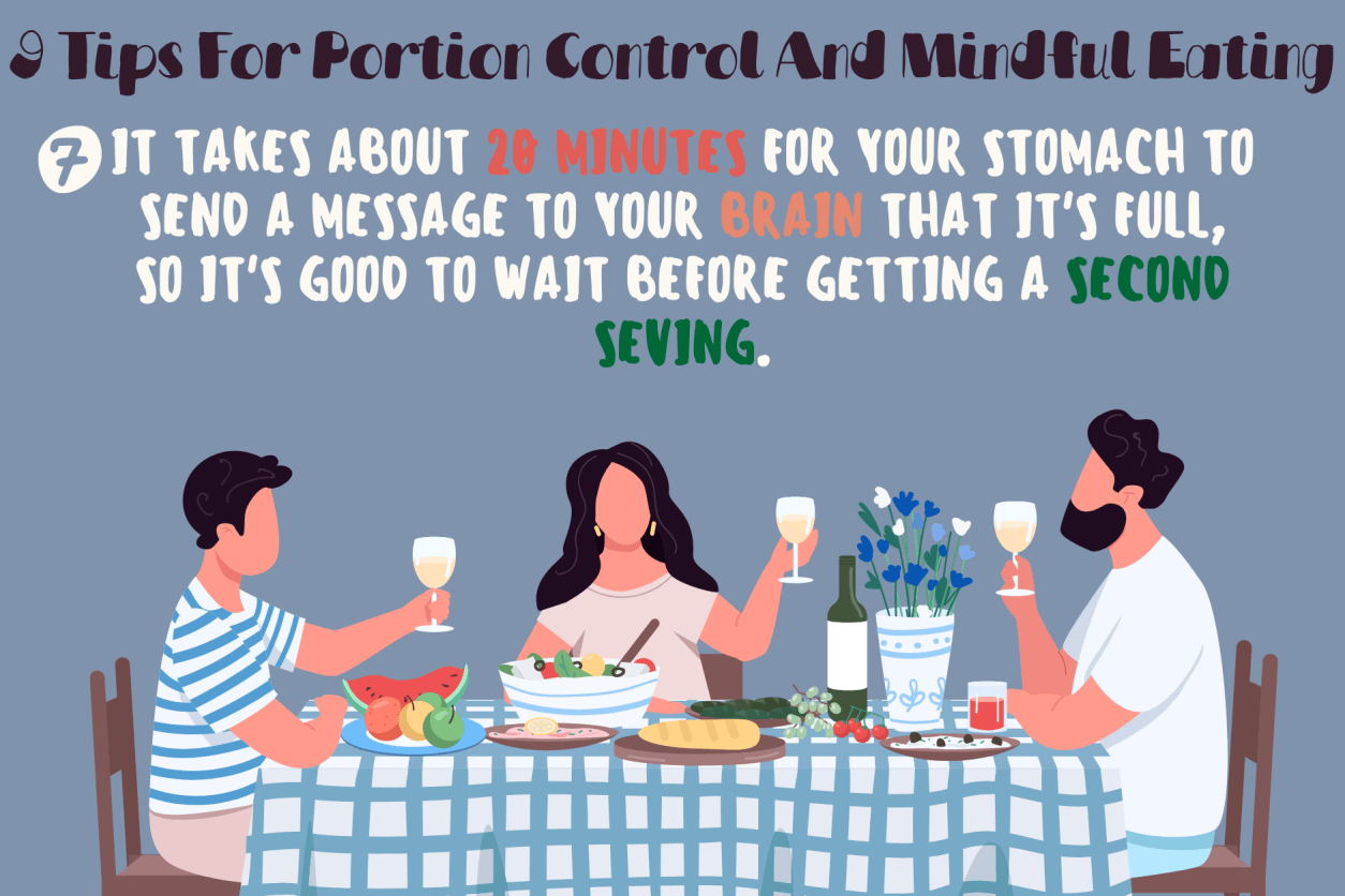 9 Simple Tips To Master Portion Control (Mindful Eating)